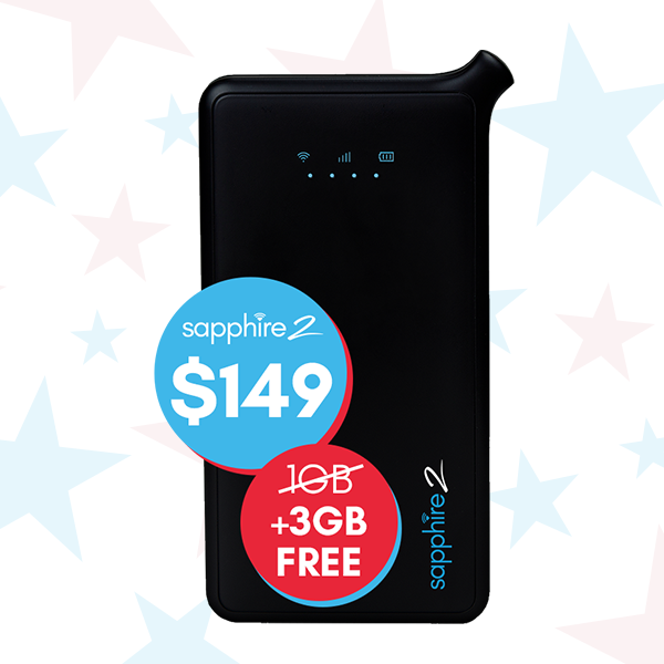 Sapphire 2 Labor Day Deal - Sapphire Mobile Wi-FiSapphire Mobile Wi-Fi