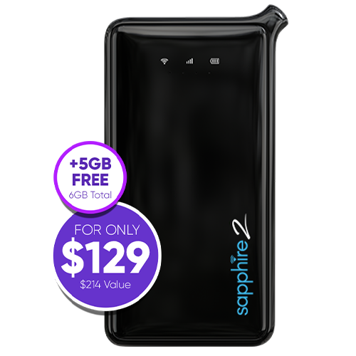 Announcing the New Sapphire 2 mobile hotspot device w/ 1GB of free ...